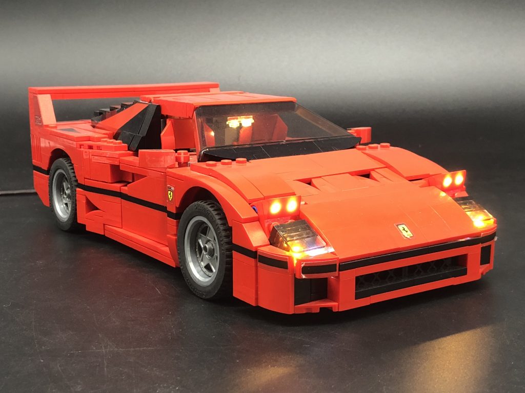 Ferrari F40 10248 LED Lighting Kit – Glow Bricks