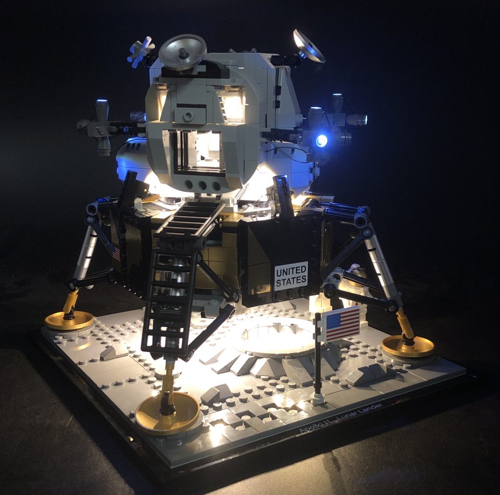 Apollo 11 10266 LED Lighting Kit – Glow Bricks