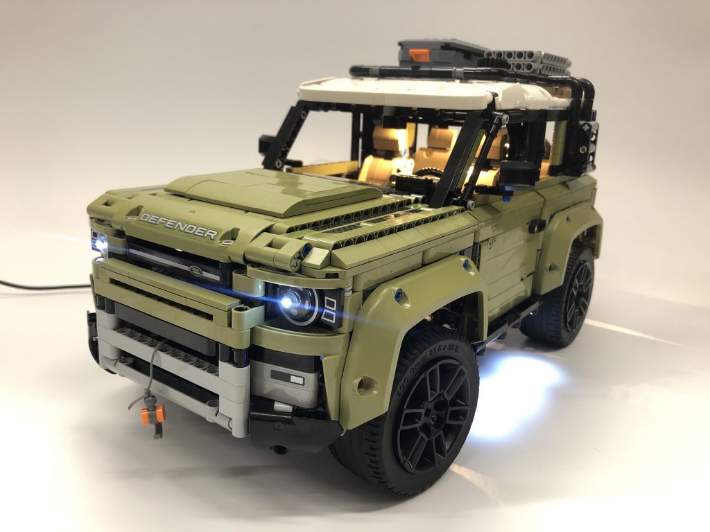 Landrover Defender 42110 LED Lighting Kit – Glow Bricks