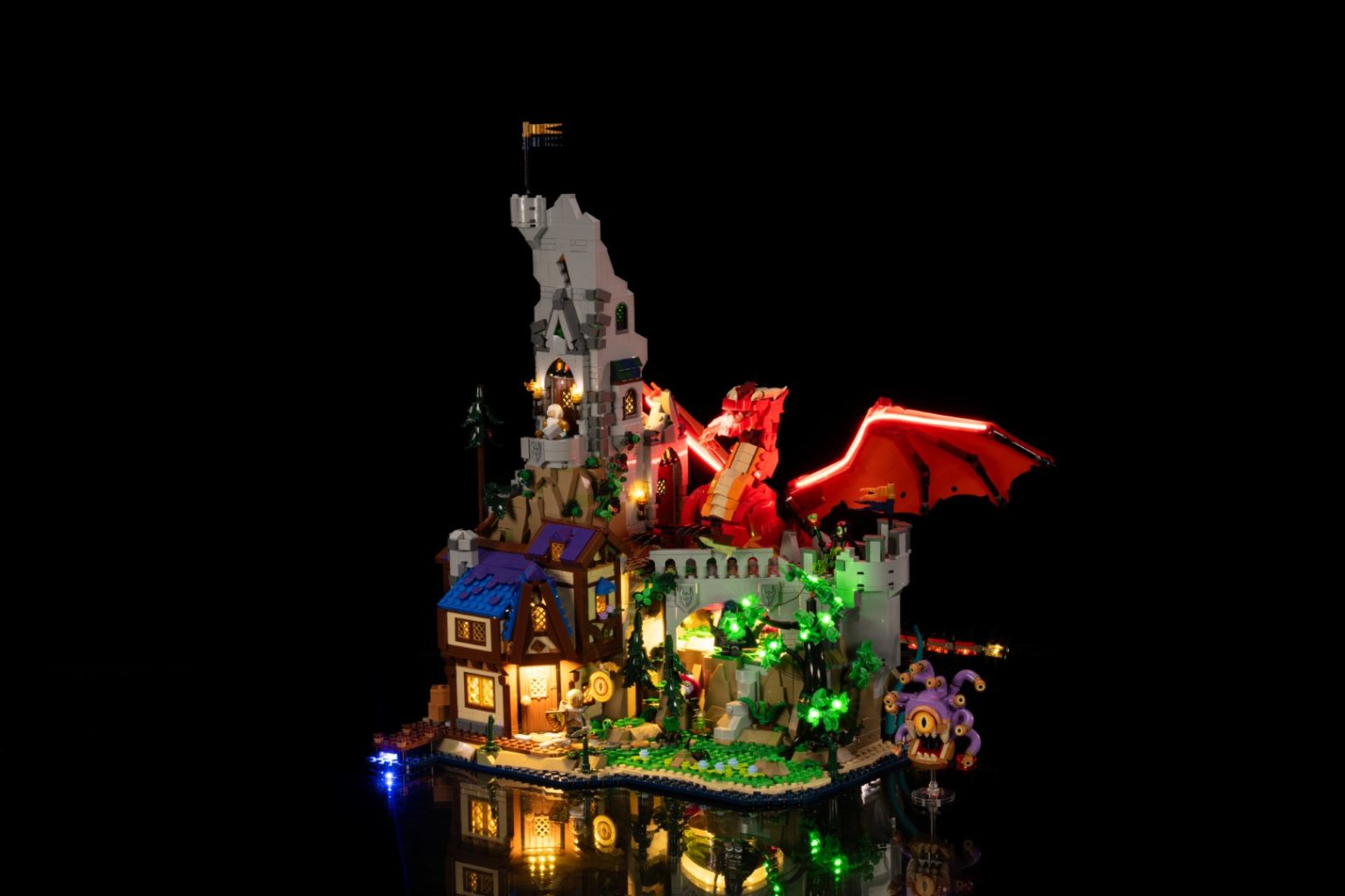 Dungeons & Dragons: Red Dragon’s Tale 21348 LED Lighting Kit – Glow Bricks